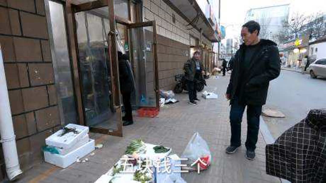 体验网上买菜,一分钱两颗娃娃菜,实体菜店3元,老板说逮了大便宜