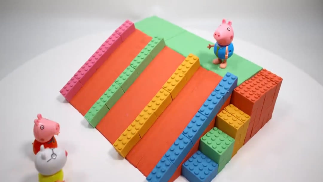 制作有趣的橡皮泥滑滑梯