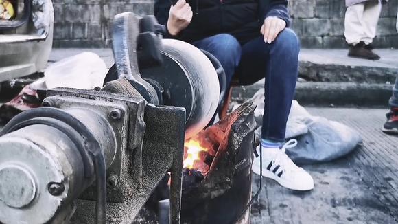 俺们那时候用粮票#爆米花