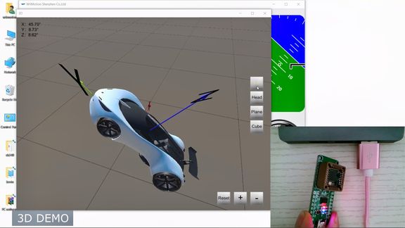 维特智能九轴姿态角度传感器JY931使用教程