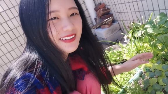 工厂订单取消收入减半,打工妹为省钱自己种菜,网友:会过日子