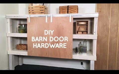 【木匠木工】推拉谷仓门的硬件部分