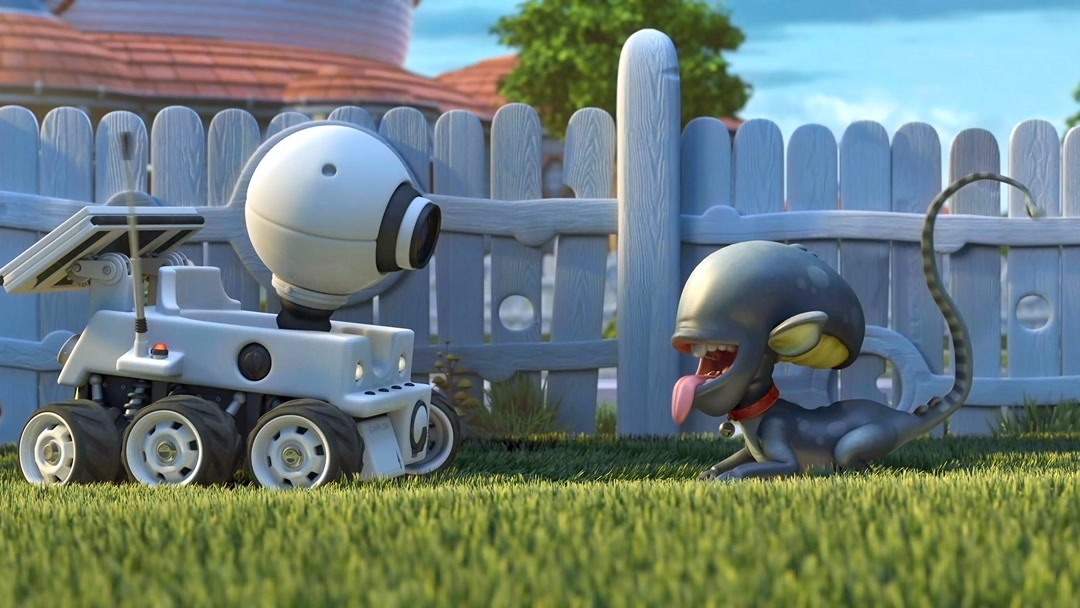 外星人把异形当宠物养,却把人类当成可怕怪物,一部搞笑动画片