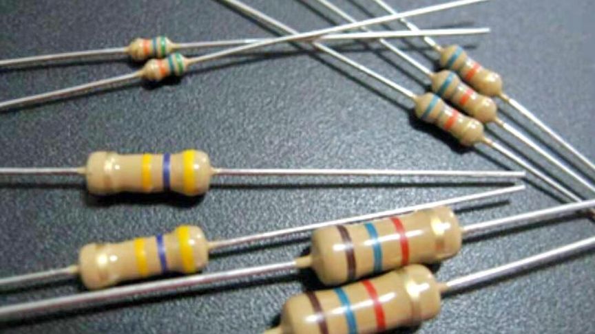 电动车充电器电路中,电阻的连接方法,速算阻值