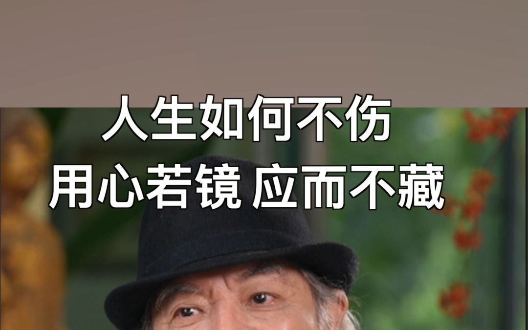 人生如何不伤?用心若镜 应而不藏 吴小莉专访知名漫画家蔡志忠