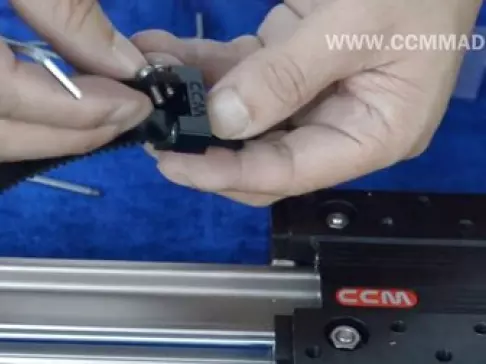 【CCM直线模组】皮带张紧调节_How to adjust belt tension2