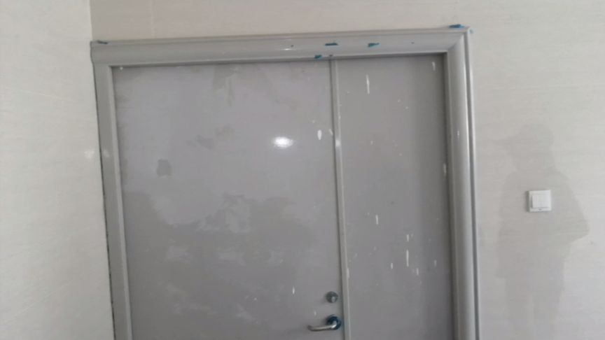 合肥鸿邦钢质防火门安装效果,合肥鸿邦门业!