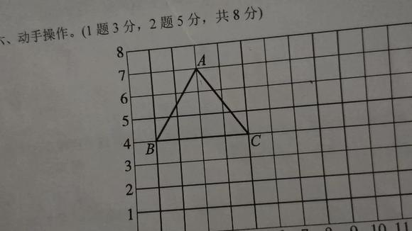 小升初总复习,图形与几何,画出旋转和平移后的图形