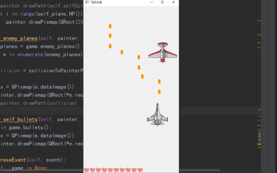 用Python实现逻辑,用PyQt完成界面,之后会用UE4实现该游戏~(看犯...