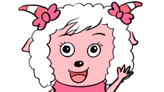 教你二十秒学会画美羊羊