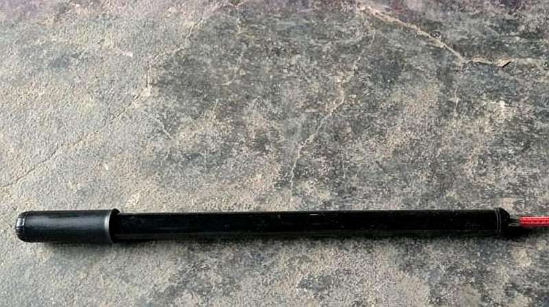 祺娃娃儿童自行车随车带的打气筒演示视频