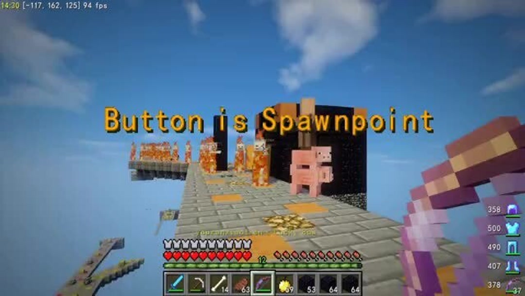 【悠然小天】〓我的世界〓幸运方块〓EP.14 河豚旋转 MC=mi.