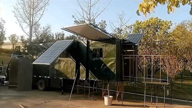 货车自改房车,第一次露营,面积很宽敞,感觉很爽