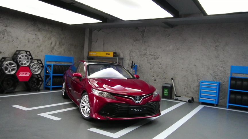 摆脱油腻后的凯美瑞#汽车模型 #抖音汽车 #dou是好车