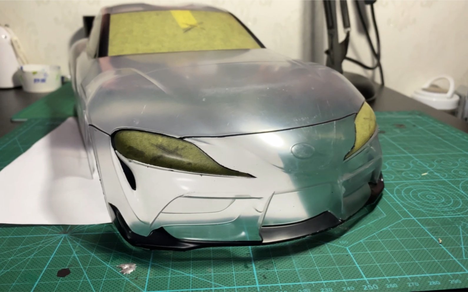 supra RC车壳制作进度记录