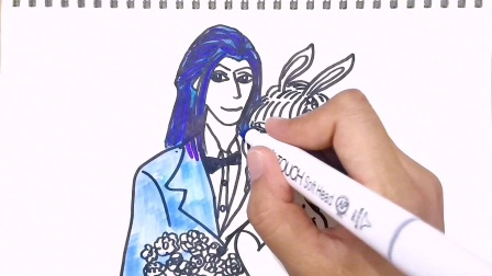 弟弟用3秒画的唐三与小舞PK我用991分钟画的,妈呀我失算啦