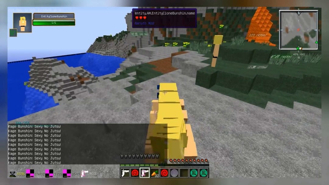 【我的世界】:妈呀!木鱼领悟了鸣人的招牌忍术,大家都惊呆了!