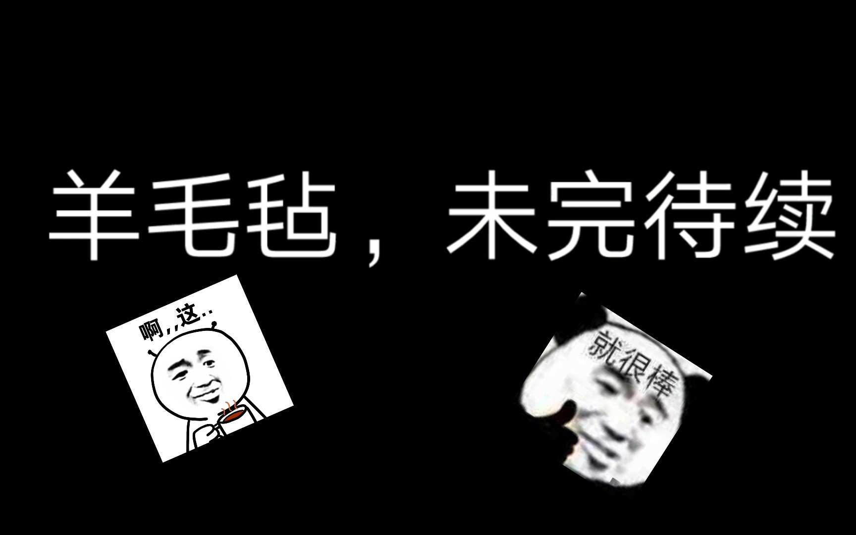 羊毛毡,做了,但没完全做