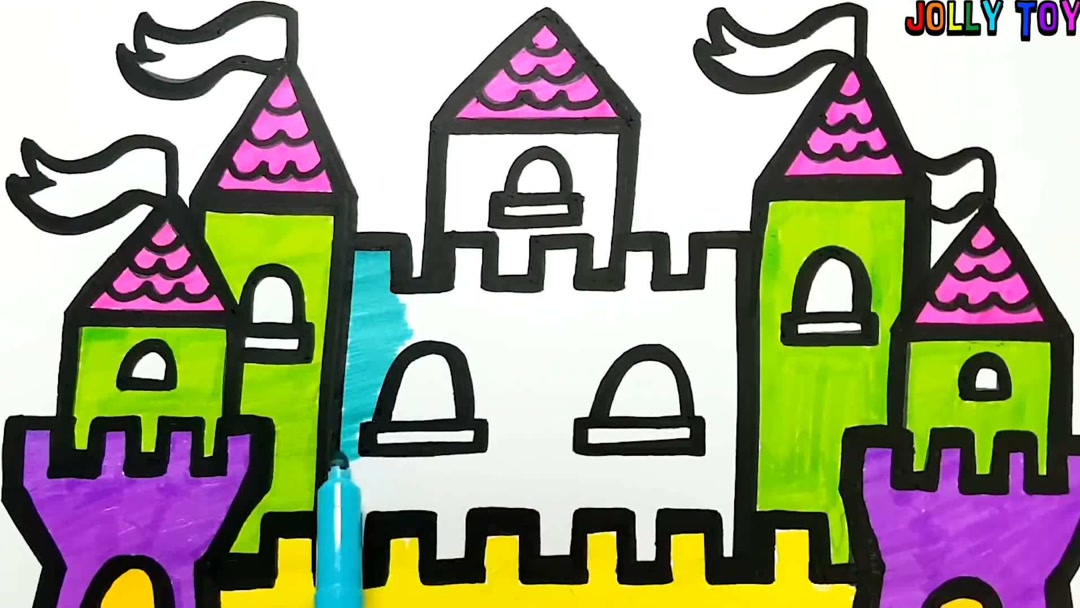 城堡色彩与绘画学习色彩