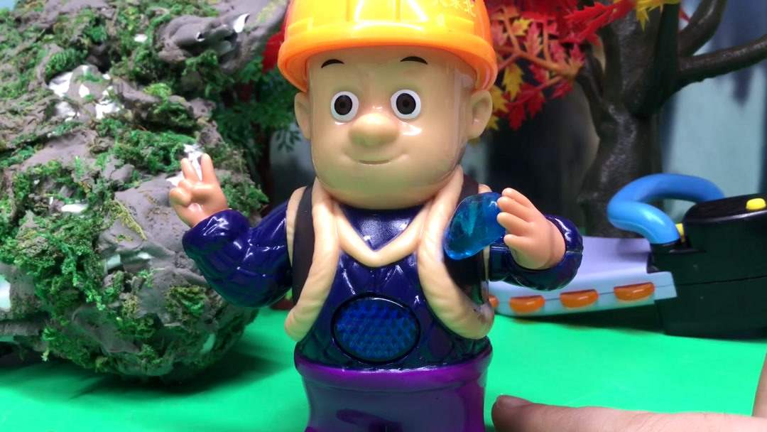 熊大熊二森林阻止光头强砍树