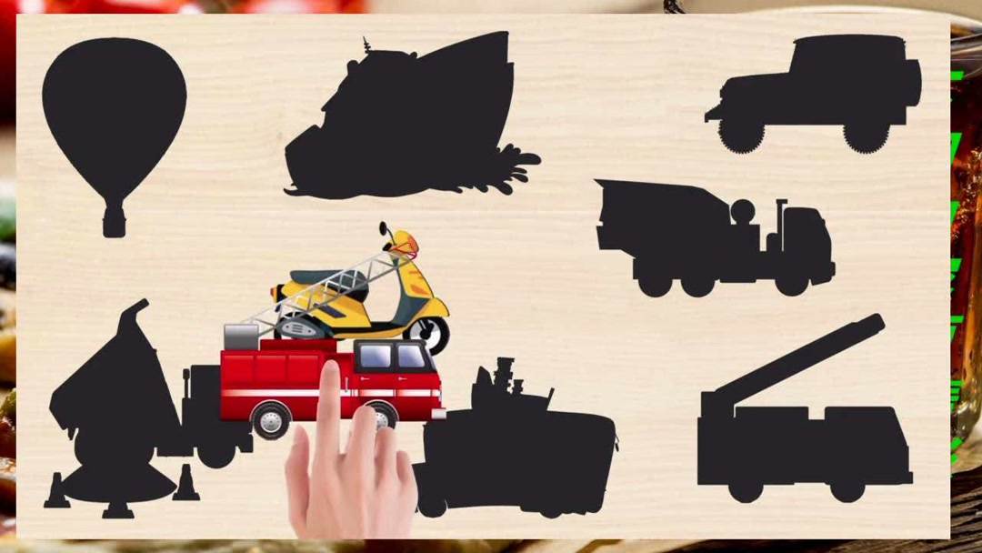 认识动物:学习认识轮船、校车等种交通工具--儿童早教动画