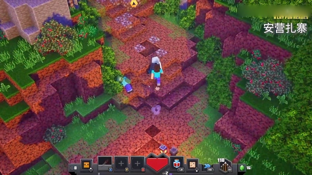 【我的世界地下城01】自翻中文攻略第一期-英雄诞生啦!