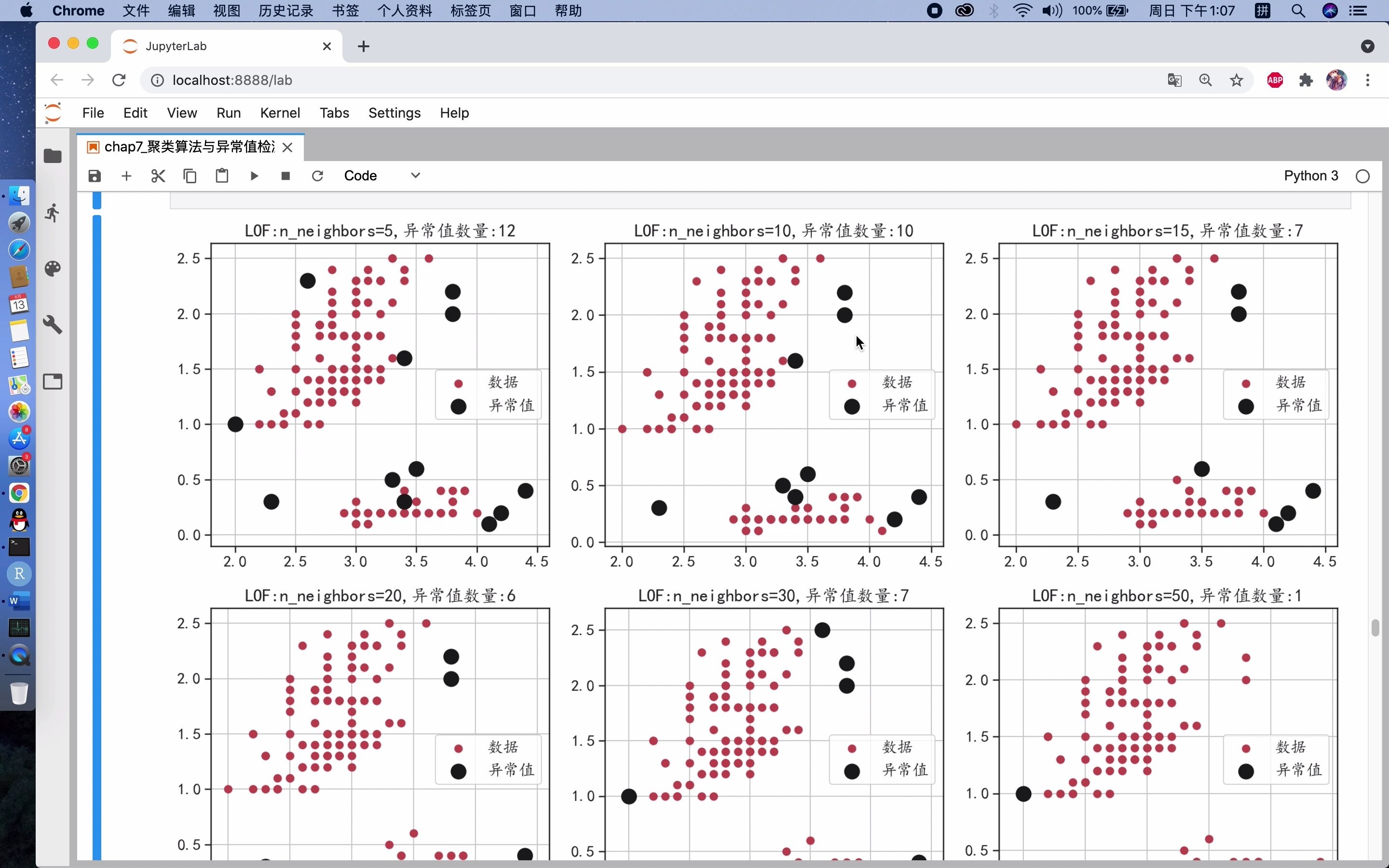 《Python机器学习算法与实战》chap7_3 数据异常值检测分析