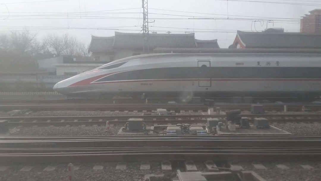 [铁路侧拍]Z4次旅客列车进北京西站