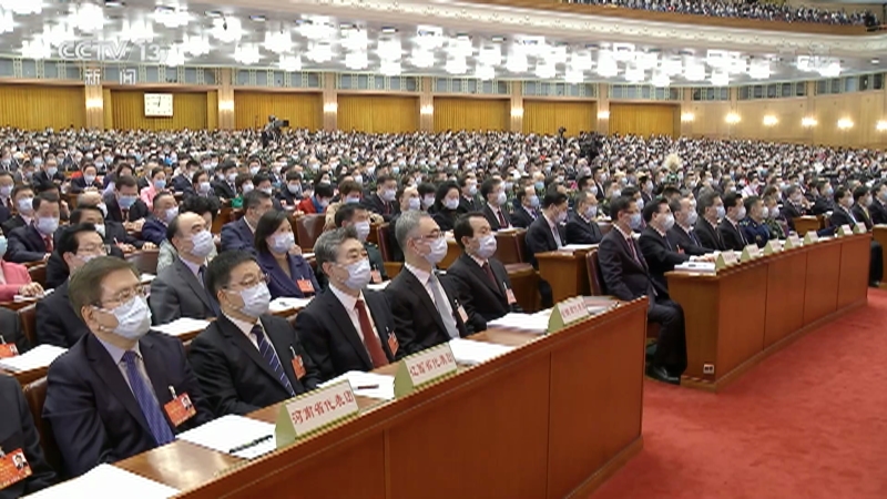 [新闻直播间]十三届全国人大五次会议在京开幕