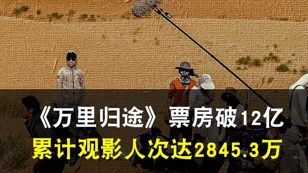 《万里归途》票房破12亿 累计观影人次达2845.3万