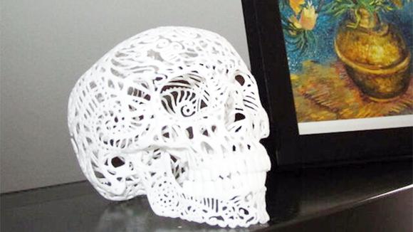 3D打印人体头骨模型谁见过他怎么制作出来的?