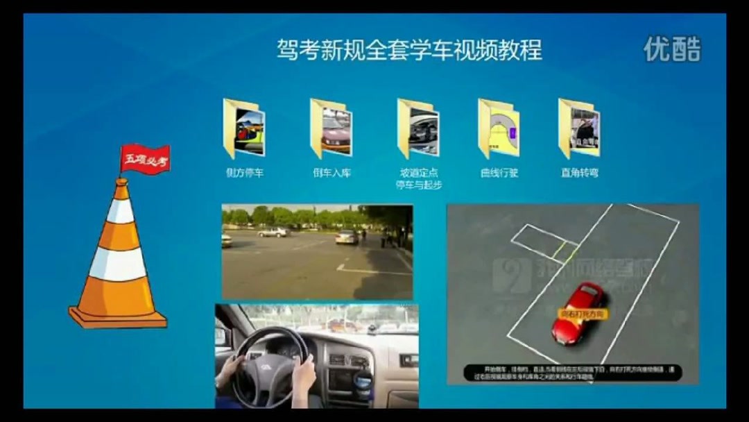 科目二驾校学车视频场地考试曲线行驶S路学车王驾驶模拟器-视频