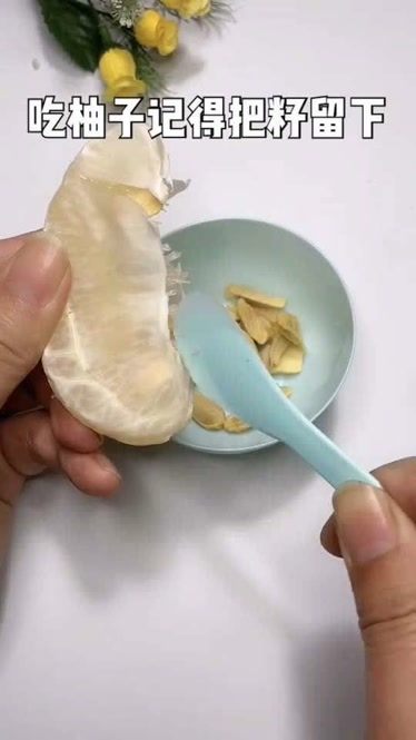 没想到柚子籽还有这功效,一年省套房