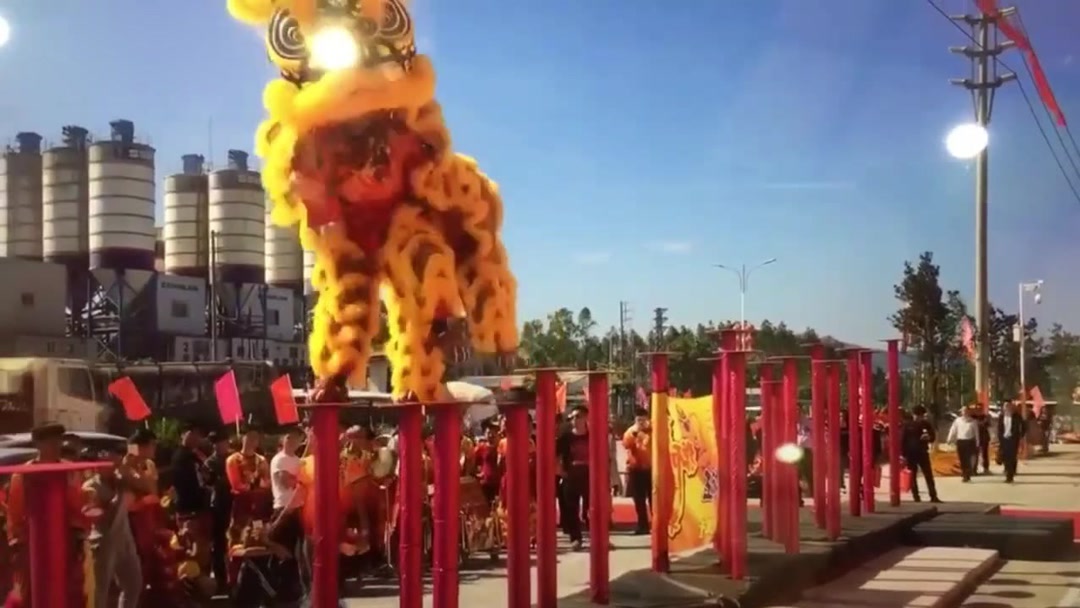 舞狮传统文化,高手在民间,感谢大家的点赞支持