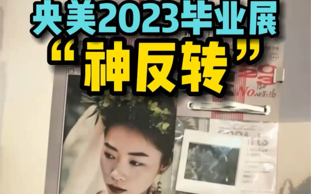 没看懂的美了,看懂的慌了【央美2023毕业展】