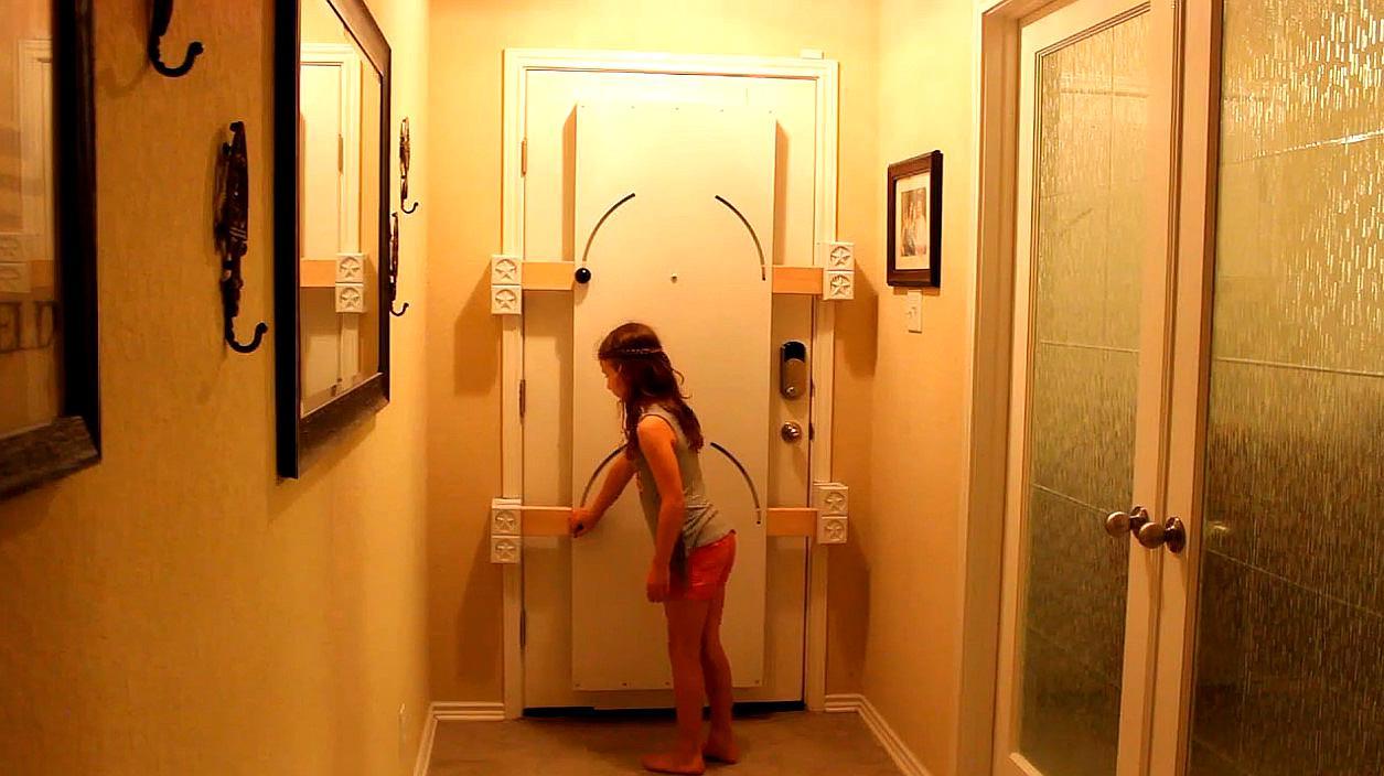 美国发明出安全门禁系统,可让房门坚如墙壁,房子坏人破门而入