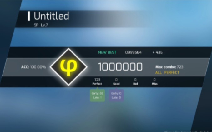 【phigros自制】グランドエスケープ IN Lv.12 AP录屏