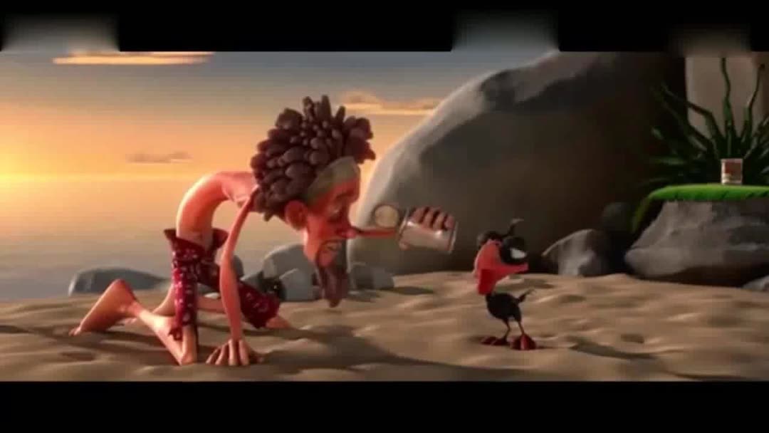 3D动画电影短片-鲁滨孙漂流记 超清搞笑3D动画片