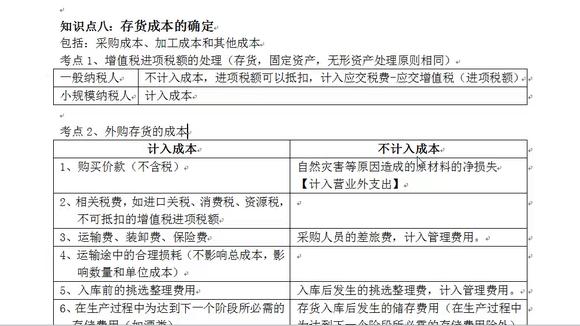 2020初级会计实务第二章考点5
