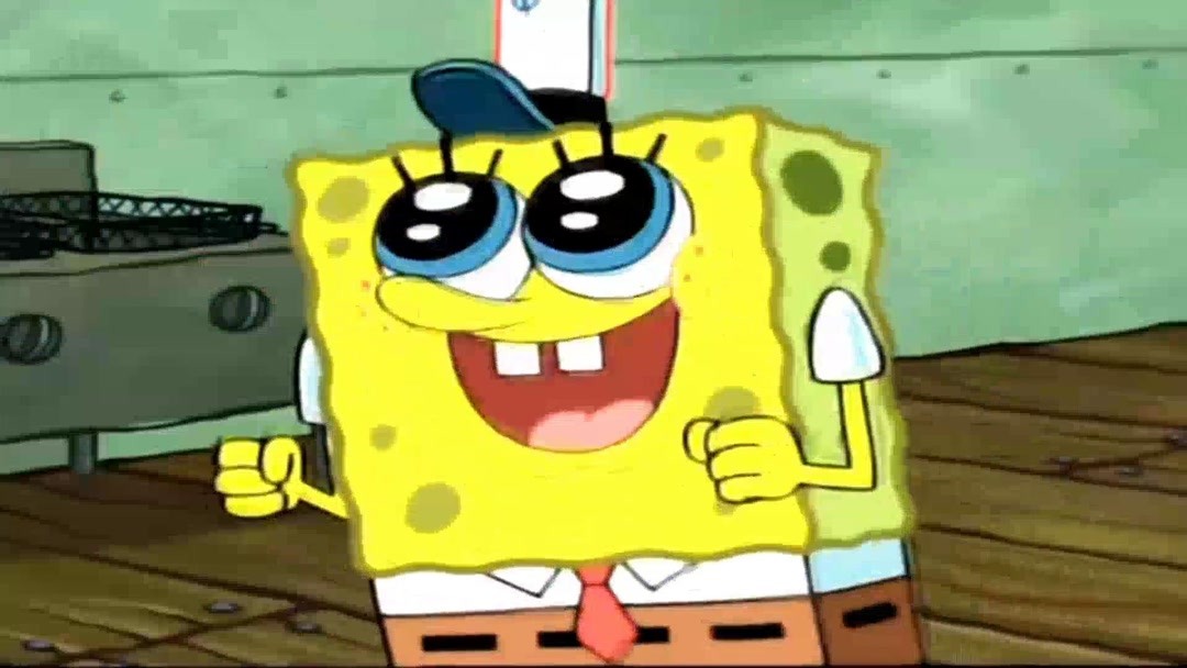 海绵动画:海绵太强了,走太空步走一晚上,跑步机都走坏了!