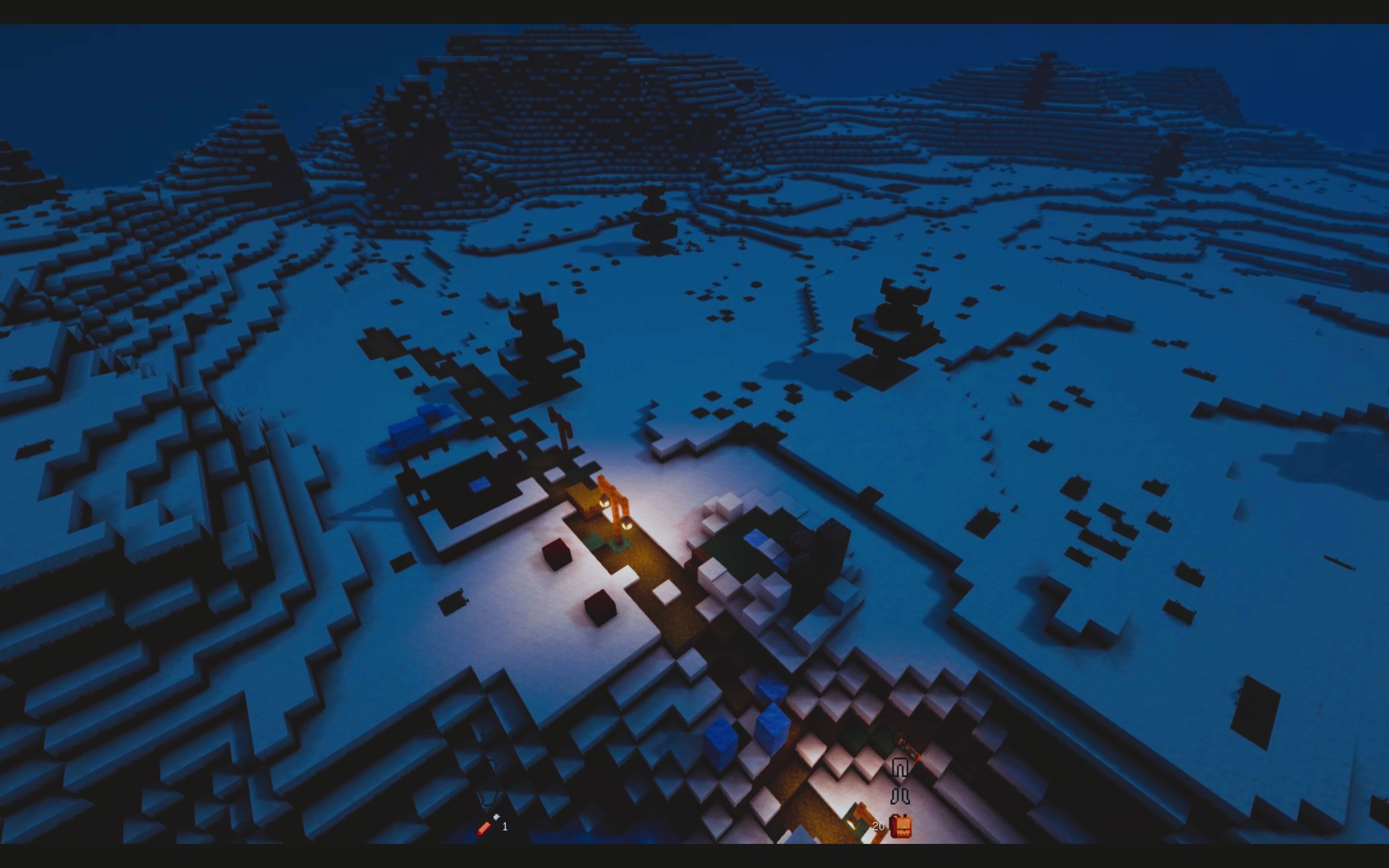 我的世界1.18.2多版本服务器新服开荒第一天