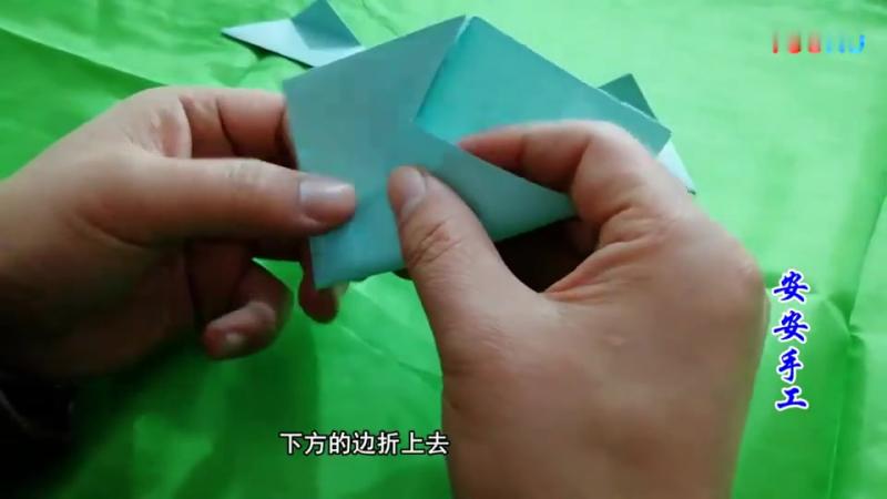 安安手工:叠个纸三角,儿时的回忆