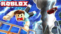 木子秋的Roblox模拟大亨系列 第29集 哇!遇见雷电雨啦周围越来越危险...