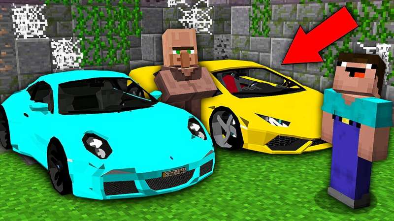我的世界全新版汽车交通模组,共有22款极品车型供魔哒选择