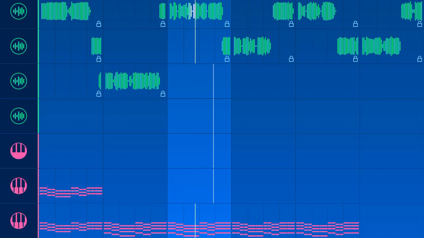我用免费的音色混了medly的官方曲