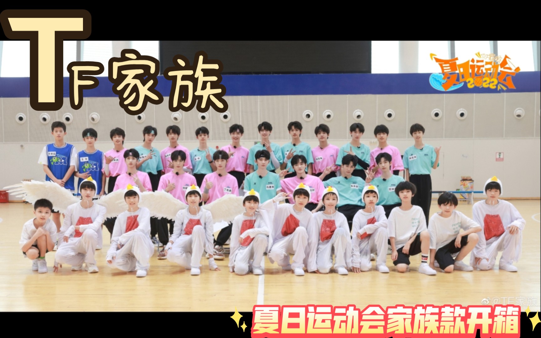 【TF家族】夏日运动会家族款开箱