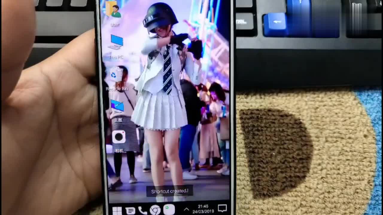 华为OPPO手机一秒变电脑系统,桌面简洁操作简单!