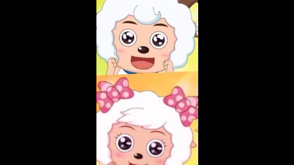 喜羊羊和美羊羊的夫妻相,只问你像不像