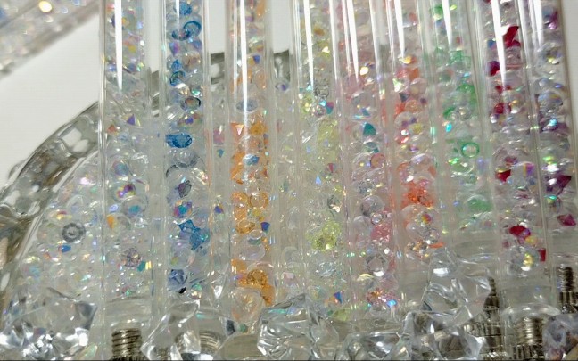 【碎冰冰】快来和我一起清凉一夏吧～出自制碎钻手帐笔刀