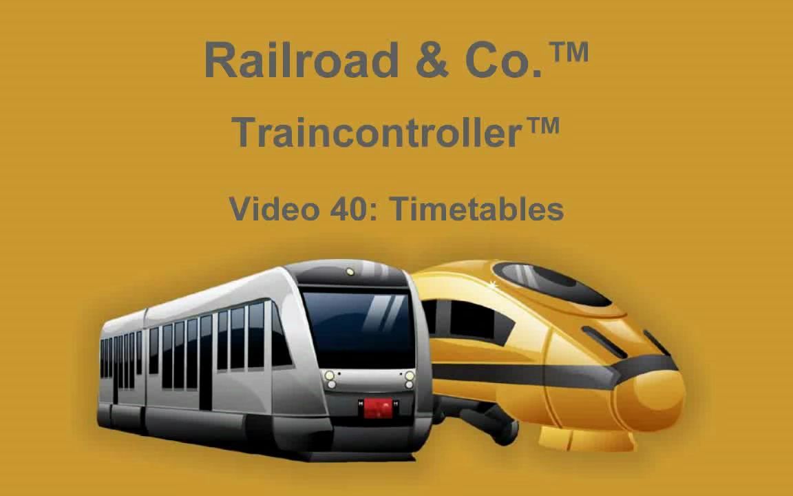 Traincontroller 40 - 时刻表